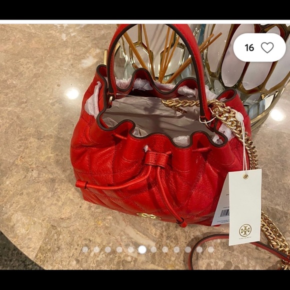 Tory Burch | Other | Tory Burch Willa Small Drawstring Bag | Poshmark